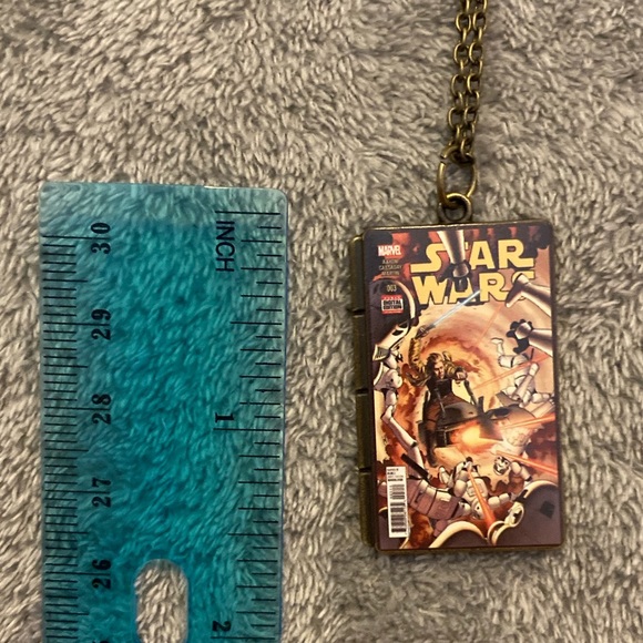 Jewelry | Star Warns Graphic Novel Comic Necklace | Poshmark